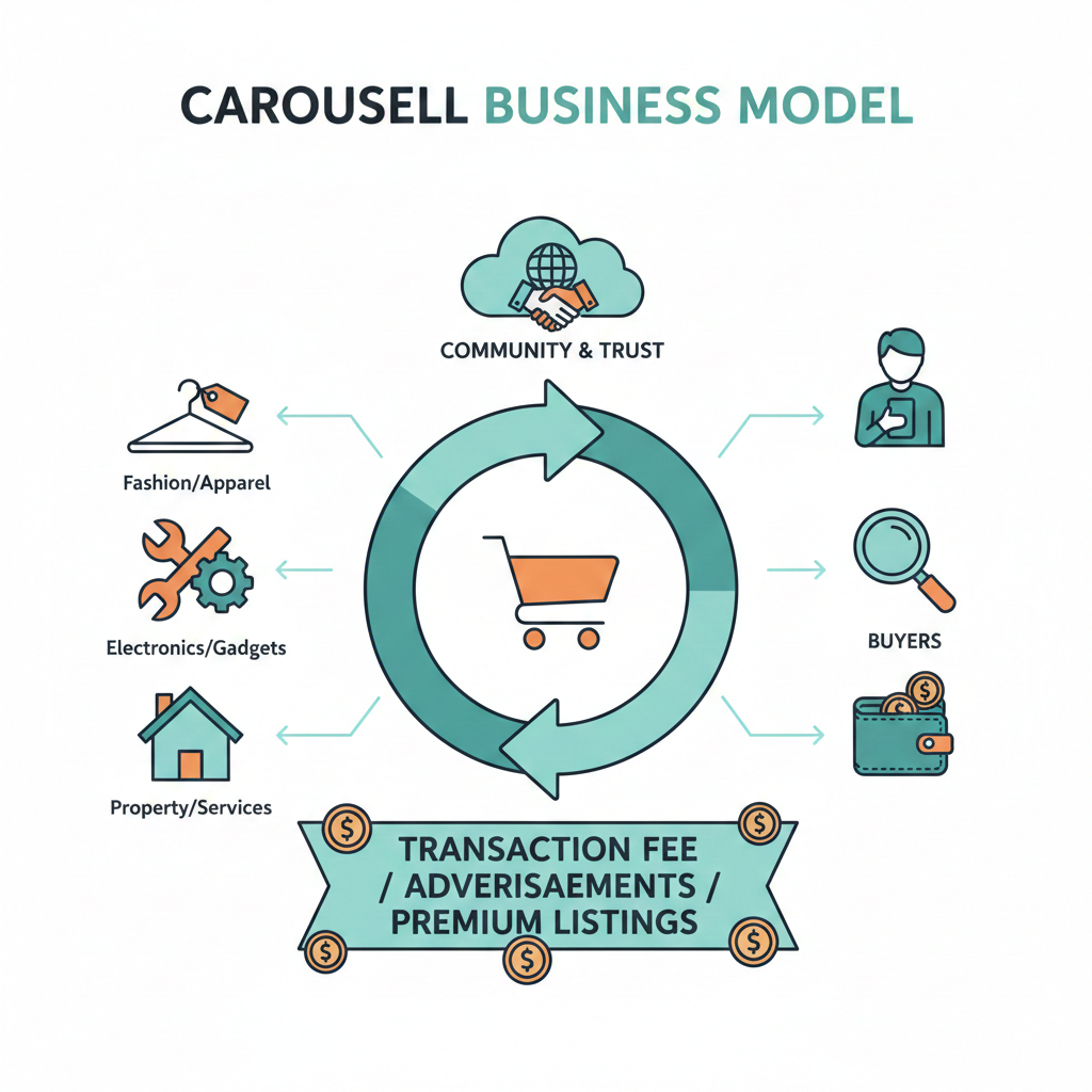 Carousell Business Model: How Carousell Makes Money - Business Model Hub